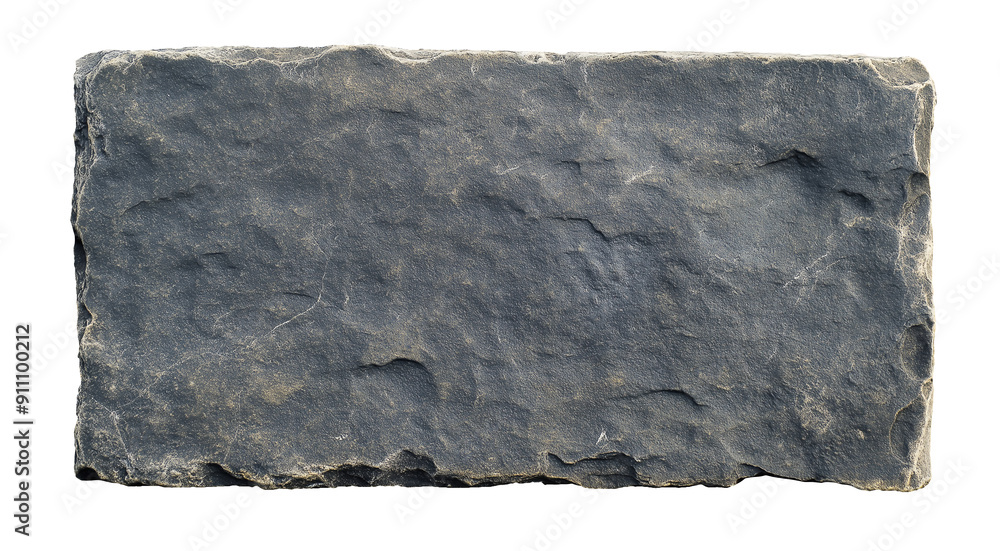 old granite stone sign board plate weathered ancient blank stone brick ...