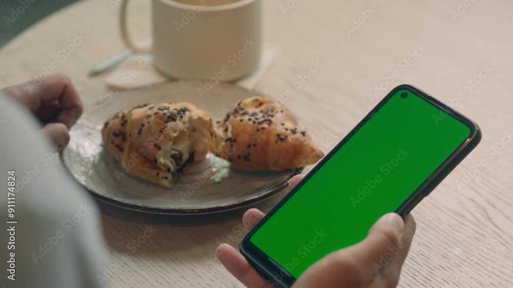 Back view unrecognizable guy man male client visitor cafe restaurant ...