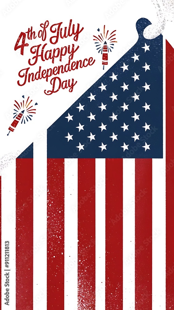 4th of July, Independence Day USA, Poster, Banner, USA 4th of july ...