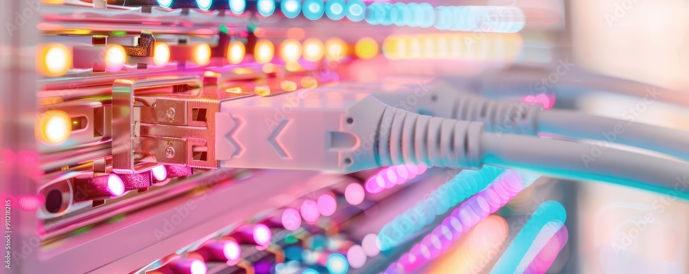 LAN network flowchart with data flow arrows, clear and organized ...