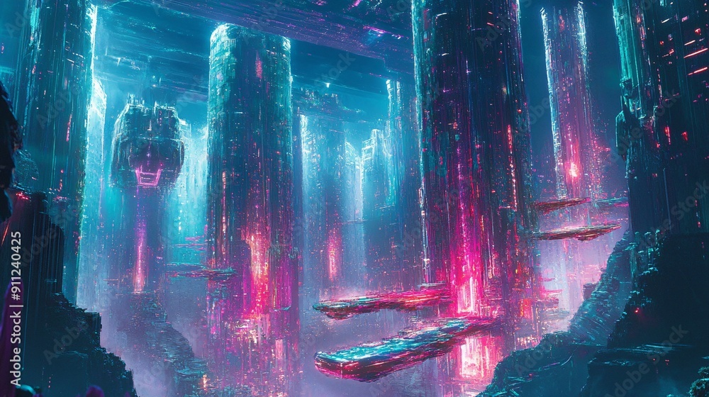 This alien urban landscape is characterized by its breathtakingly ...