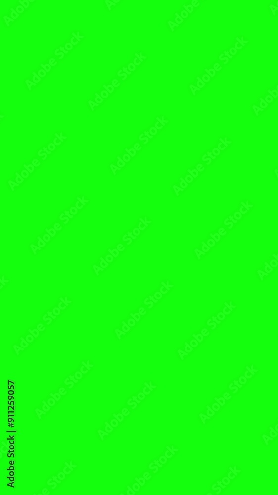 10 intro animations of a trash bin symbol or icon. Green Screen Chroma ...