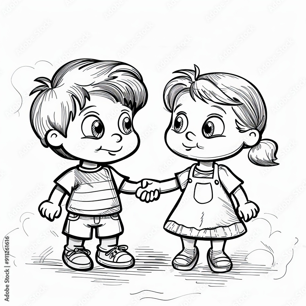 kids coloring page , printable coloring page , free printable boy and ...