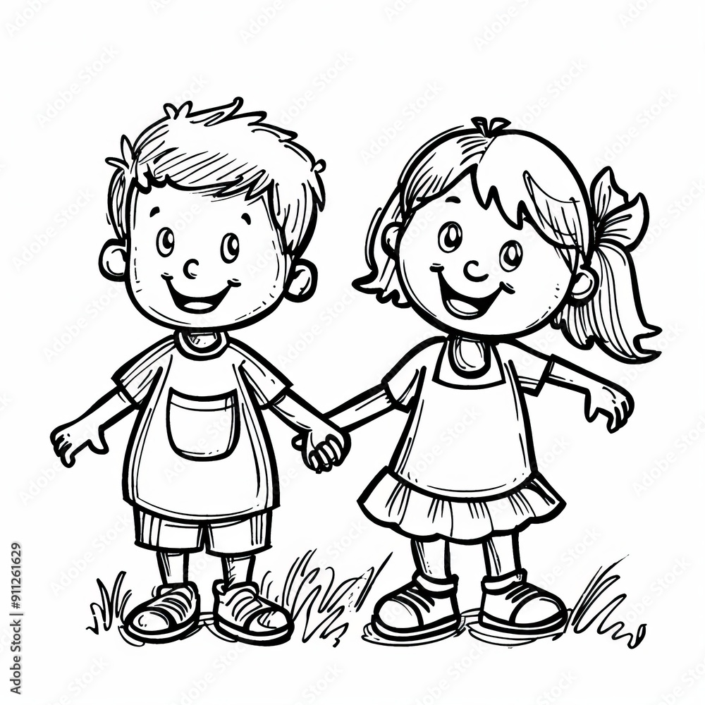 kids coloring page , printable coloring page , free printable boy and ...