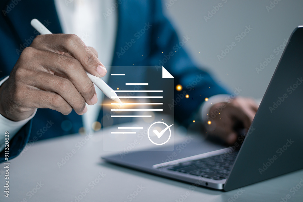Quality document control checklist and business approve project concept ...