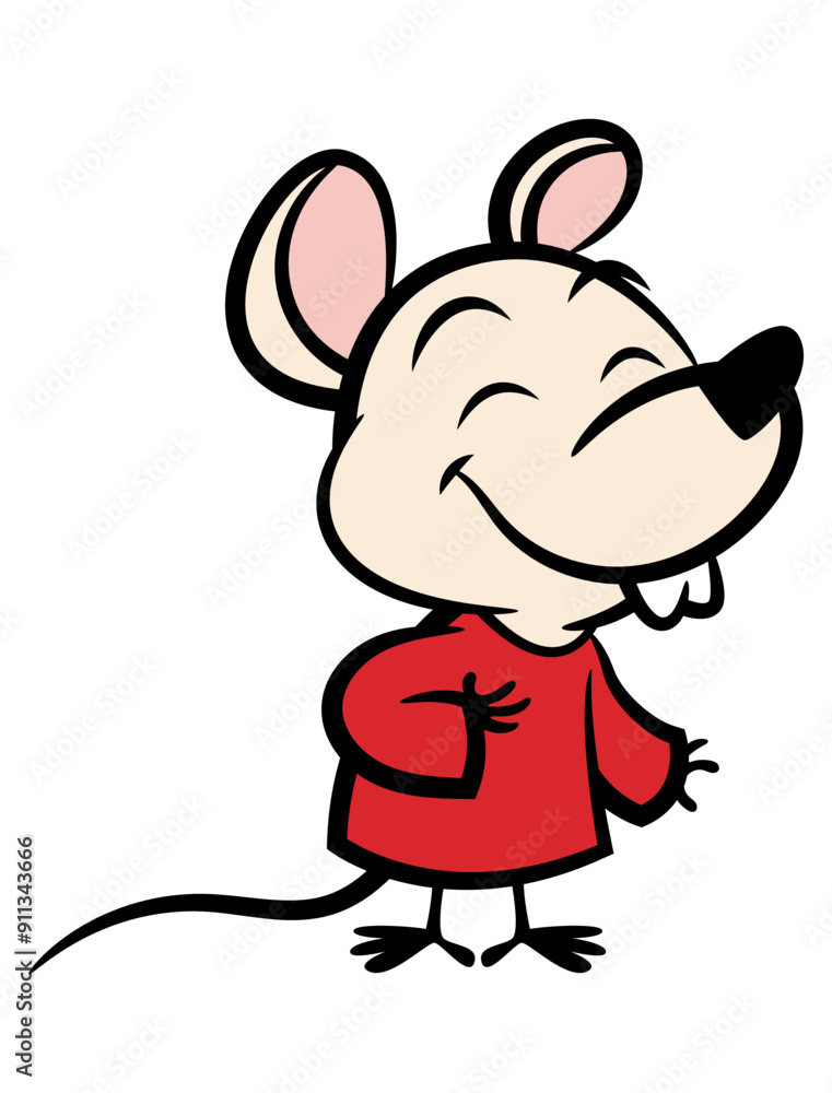 Cute little mouse cartoon characters wearing cheongsam, traditional ...