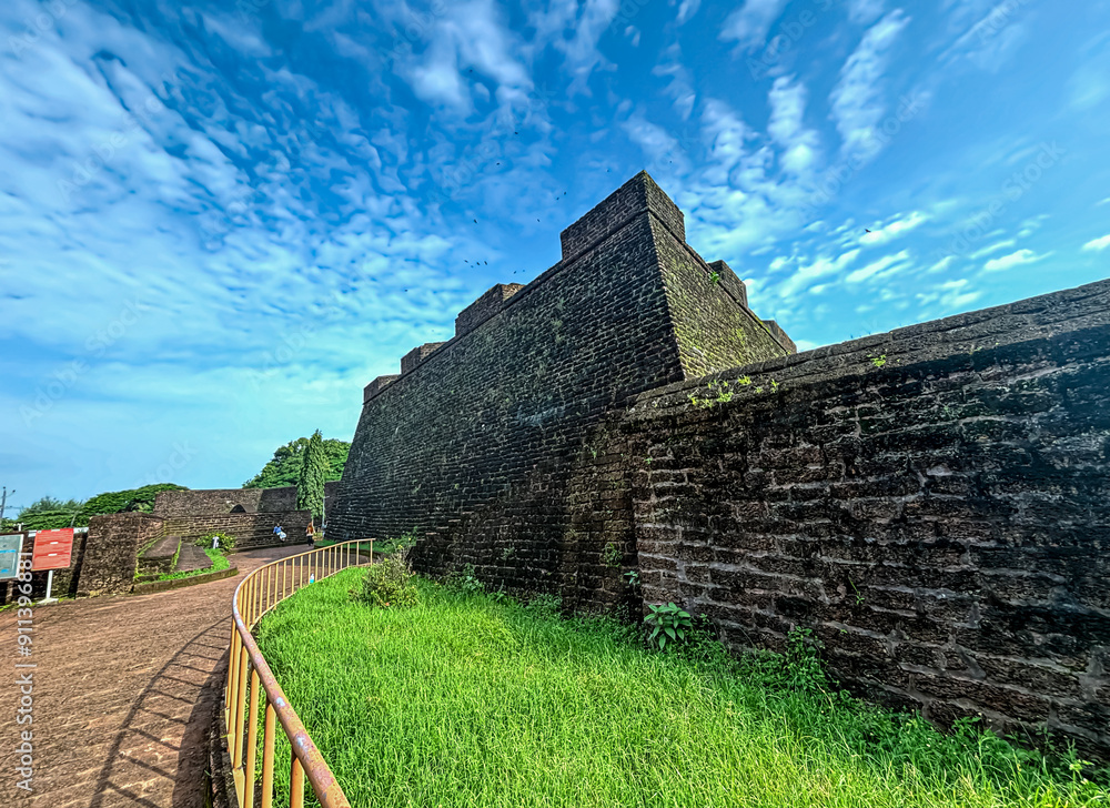 A Beautiful St. Angelo Fort in Kannur is a massive laterite stone ...