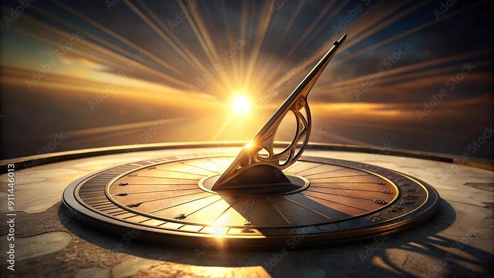 The Evolution of Time Measurement: A Visual Tale of Sundial Shadows and ...