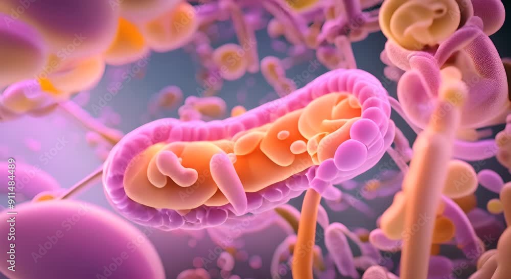 Micro bacterial Bacteria Colony Microbiome and Bacteria inside ...
