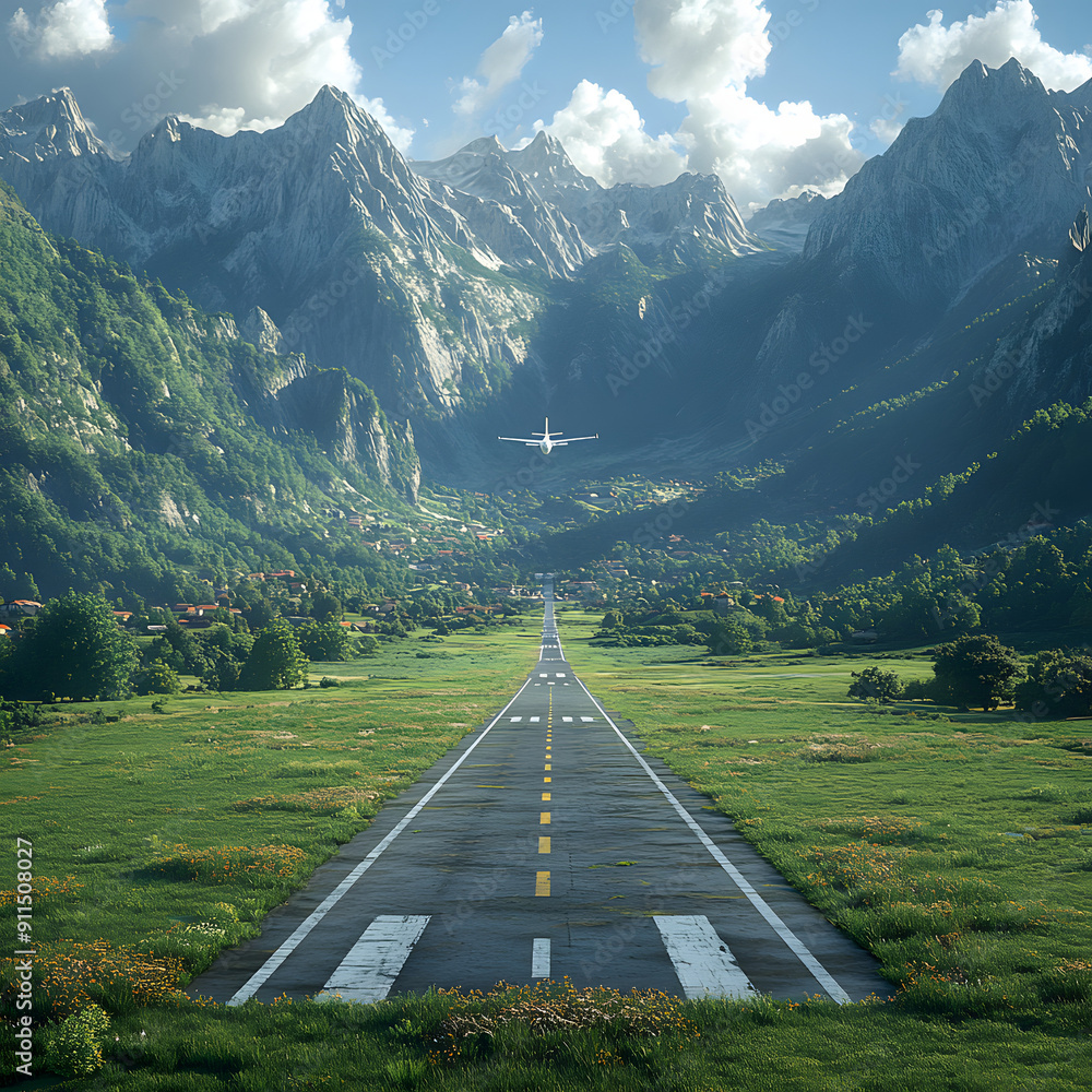 immersive plot pov as seen by the pilot of a jet taking off from a very ...