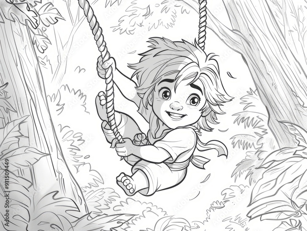 Coloring Pages for Kids, Preschoolers, Simple Coloring Book ...