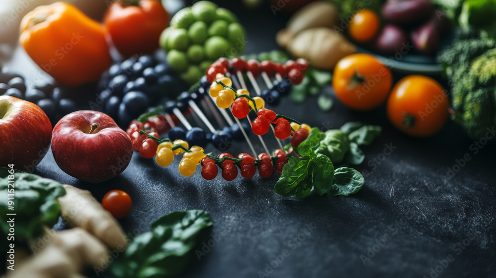 Scientists study how food and DNA work together. They explore how ...
