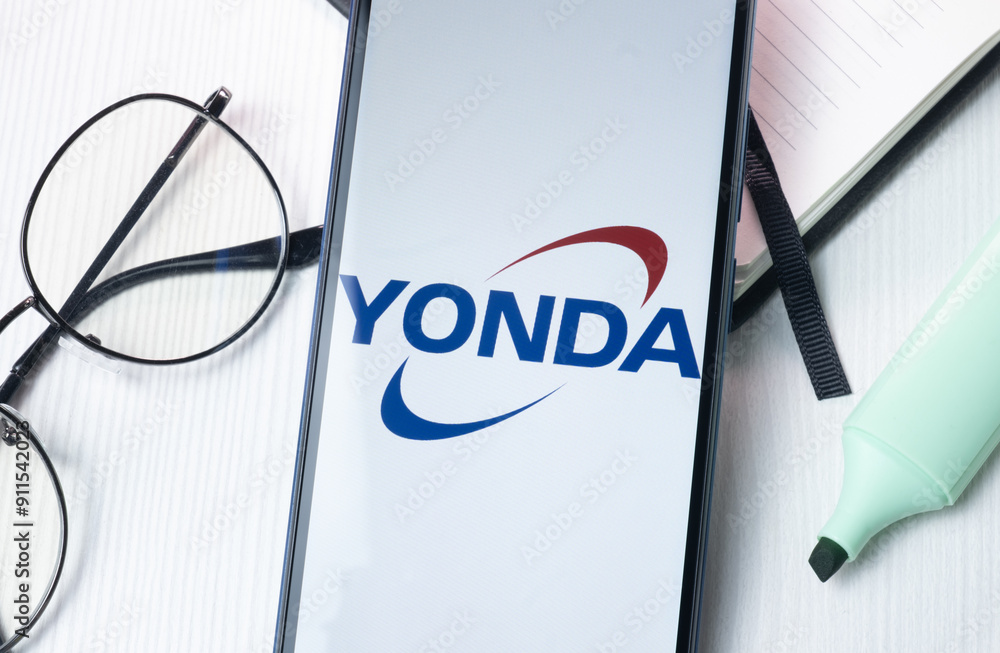 New York, USA - 1 August 2024: China Yongda Automobiles Services Logo ...