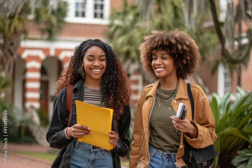 Two young scholars are embracing the academic experience on campus ...