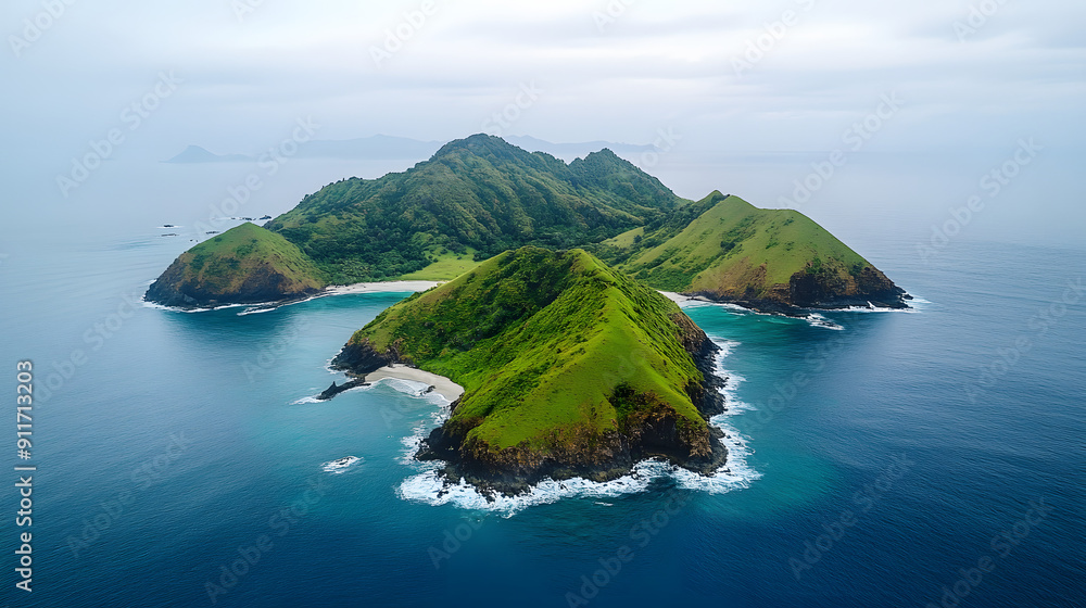 offshore islands of moturiki island and motuotau (rabbit island) in the ...