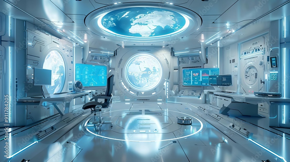 VR-based interview with virtual panel members in a high-tech ...