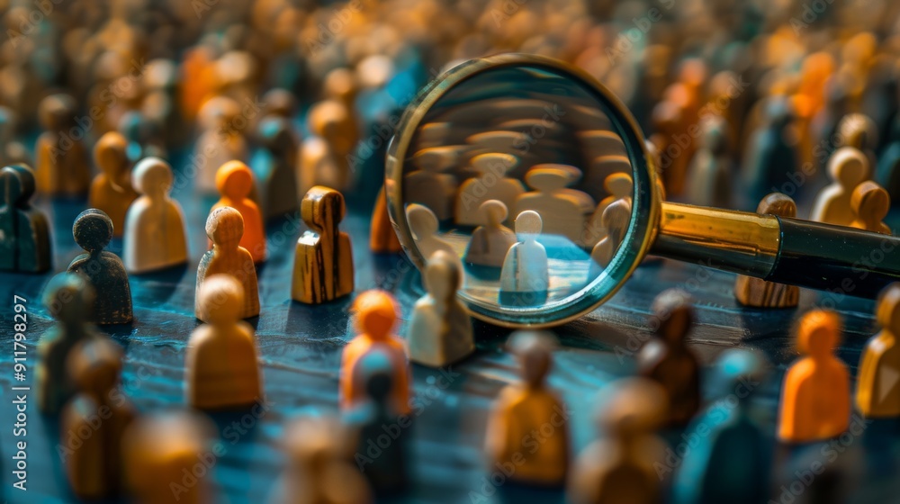 talent identification, using a magnifying glass strategically to find ...