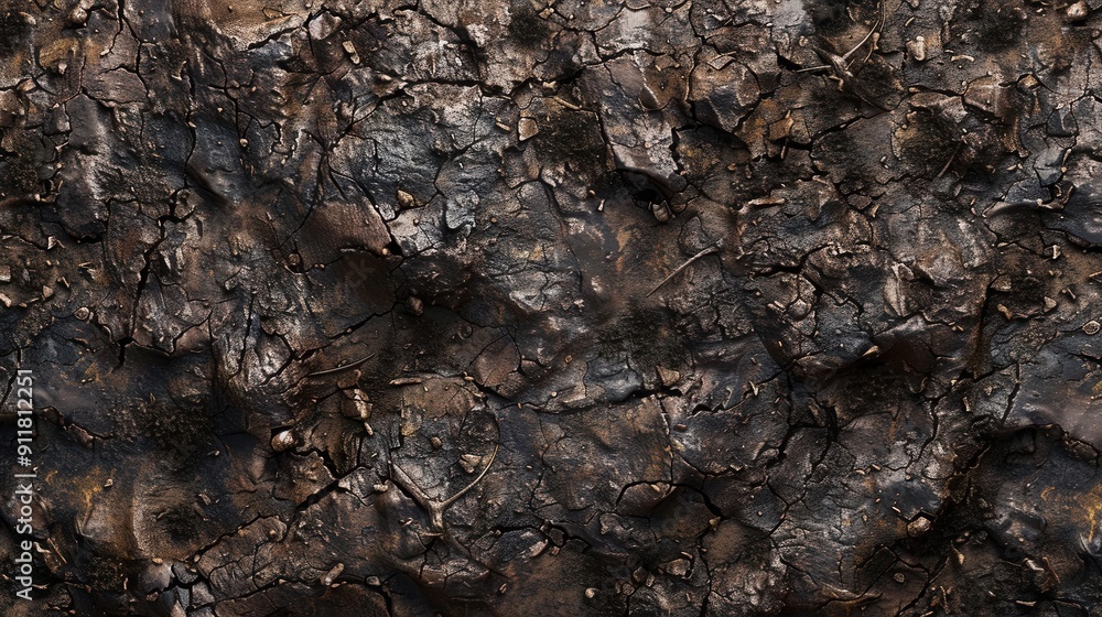 Barren Earth. Acidic, sour, and infertile soil texture concept Stock ...