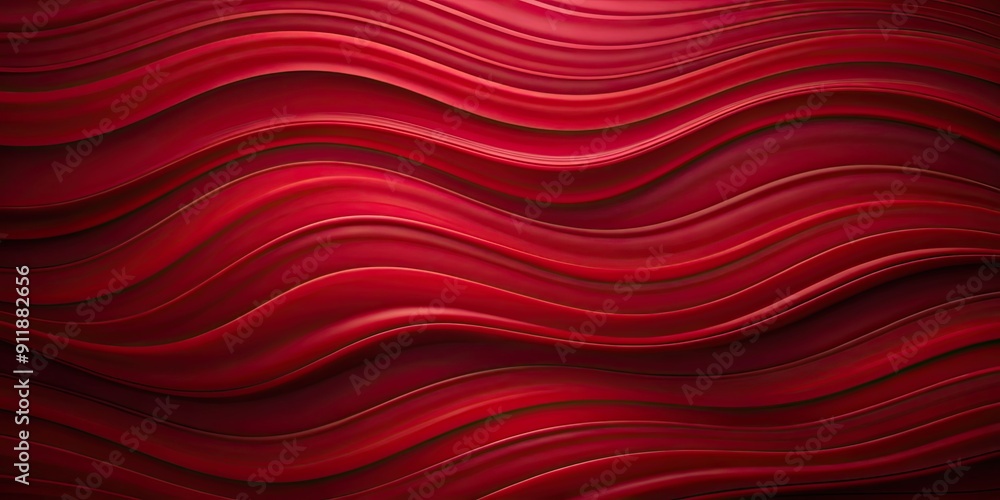 Crimson colored background with wavy textures of different shades of ...