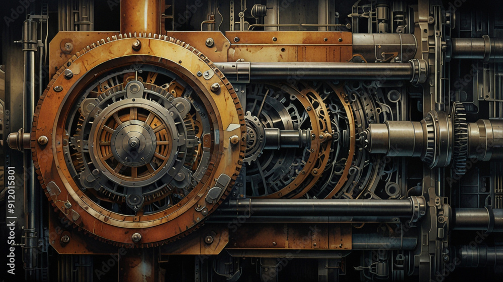 Watercolor Painting: This dynamic art deco poster celebrates the spirit ...