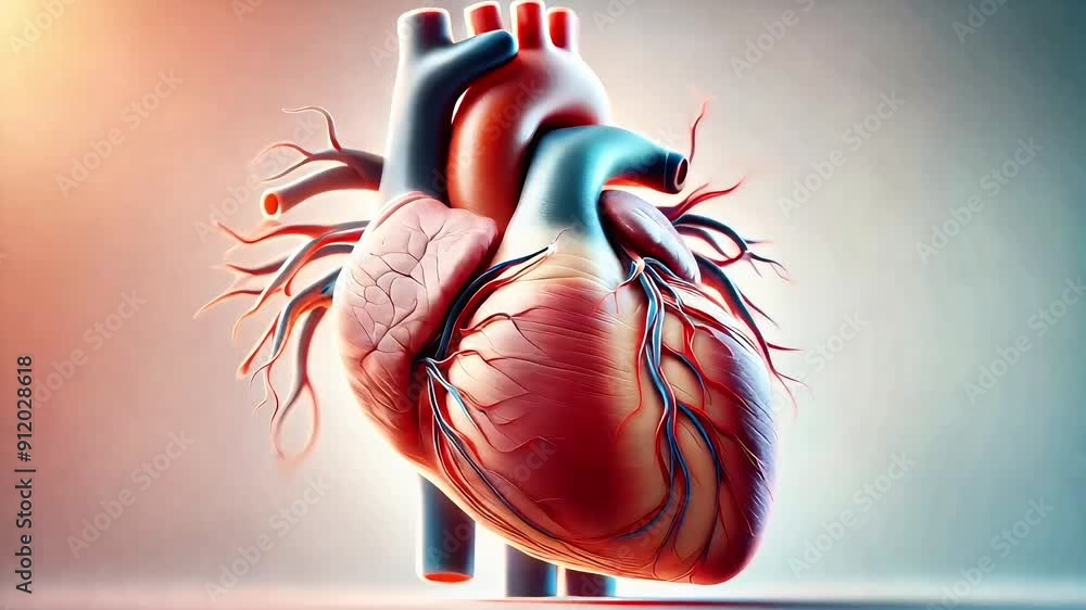 3D Beating Heart Animation - Medical Anatomy Visualization with ...