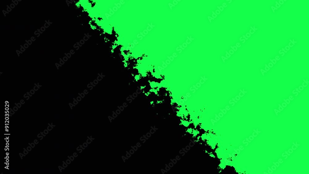 Abstract diagonal gradient background with a vivid greenscreen and ...
