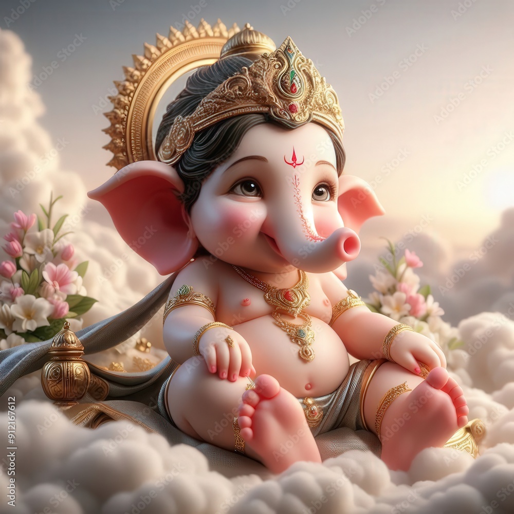 Hindu lord Ganesha | Ganesh Chaturthi | Cute Ganesha, Ganpati, Ganesh ...
