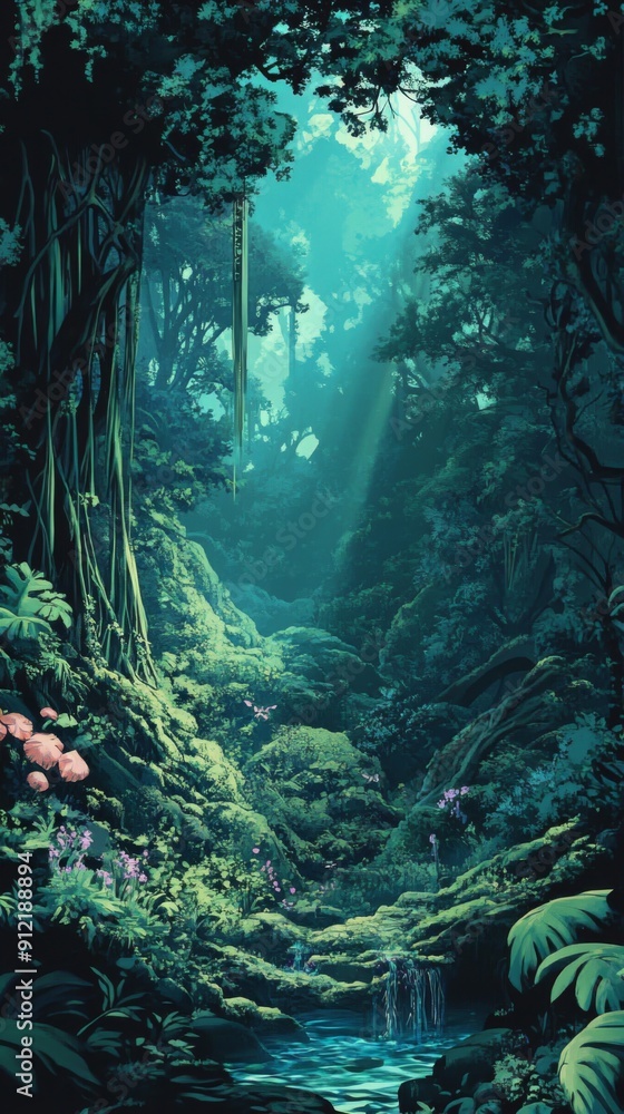 Whispers of the Enchanted Forest: An Animated Journey Through the Coral ...