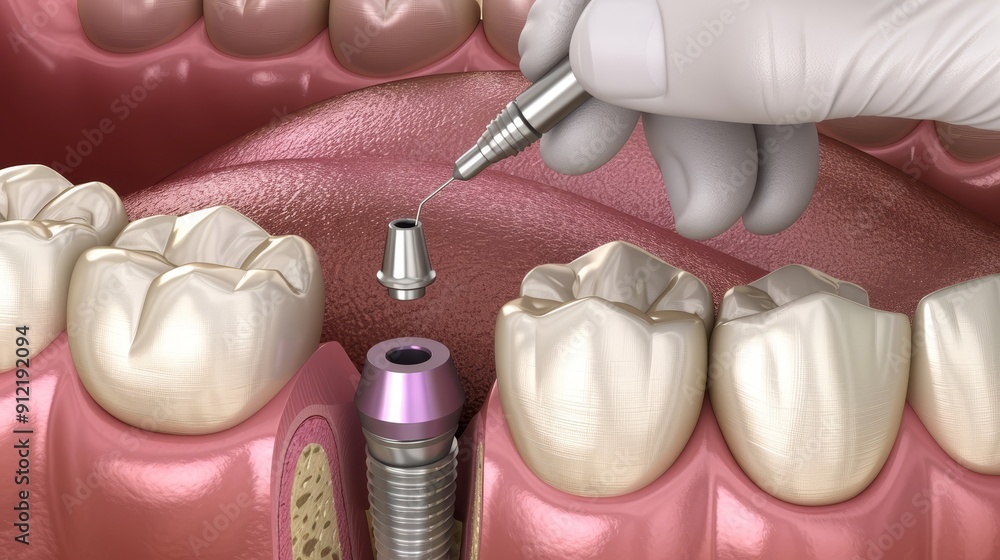 Dental Implant Surgery: A Detailed Look at the Procedure - This image ...