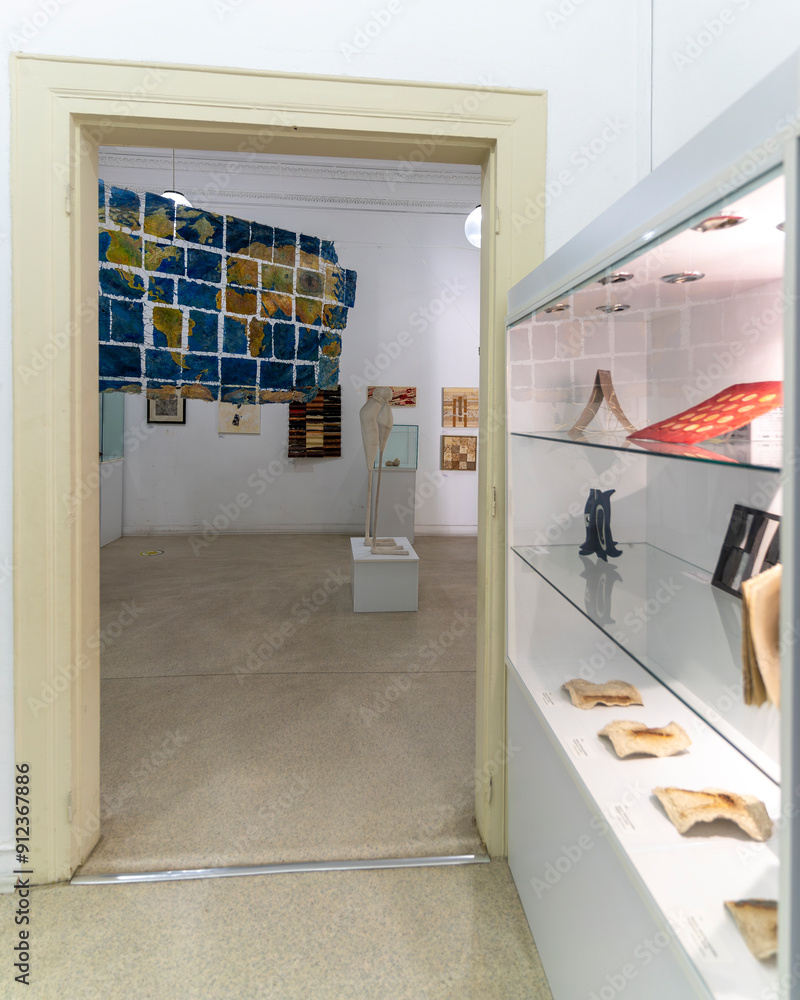 Bornova, Turkey - August 06, 2024 : Ege University Paper and Book Arts ...
