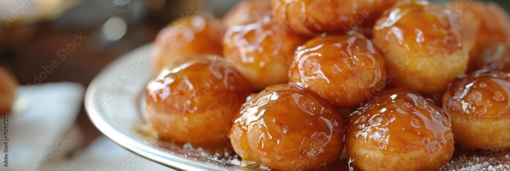 Indian Sweet Balushahi Also known as Balsaahi Badushah Khurmi Glazed ...