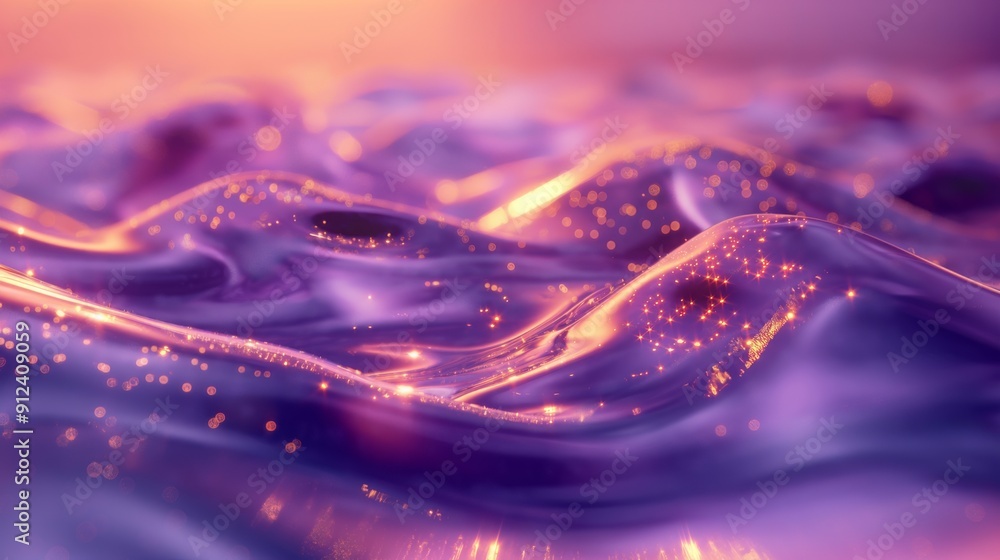 Macro glass 3d Y2K render abstract background. Transparent ...