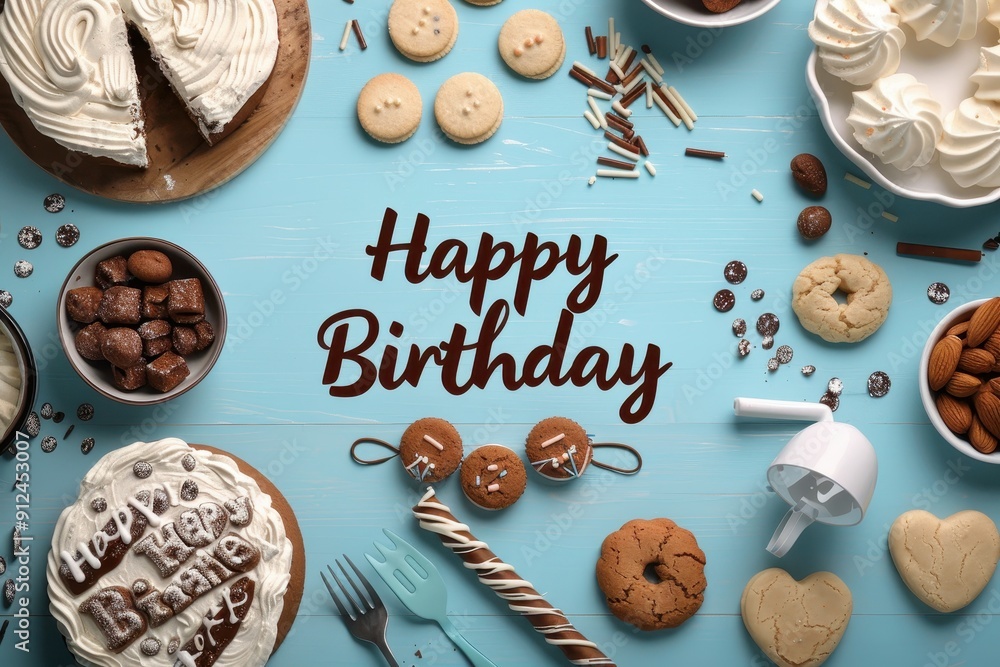 Baking-Themed Collage: A delicious collage with photos of baking ...