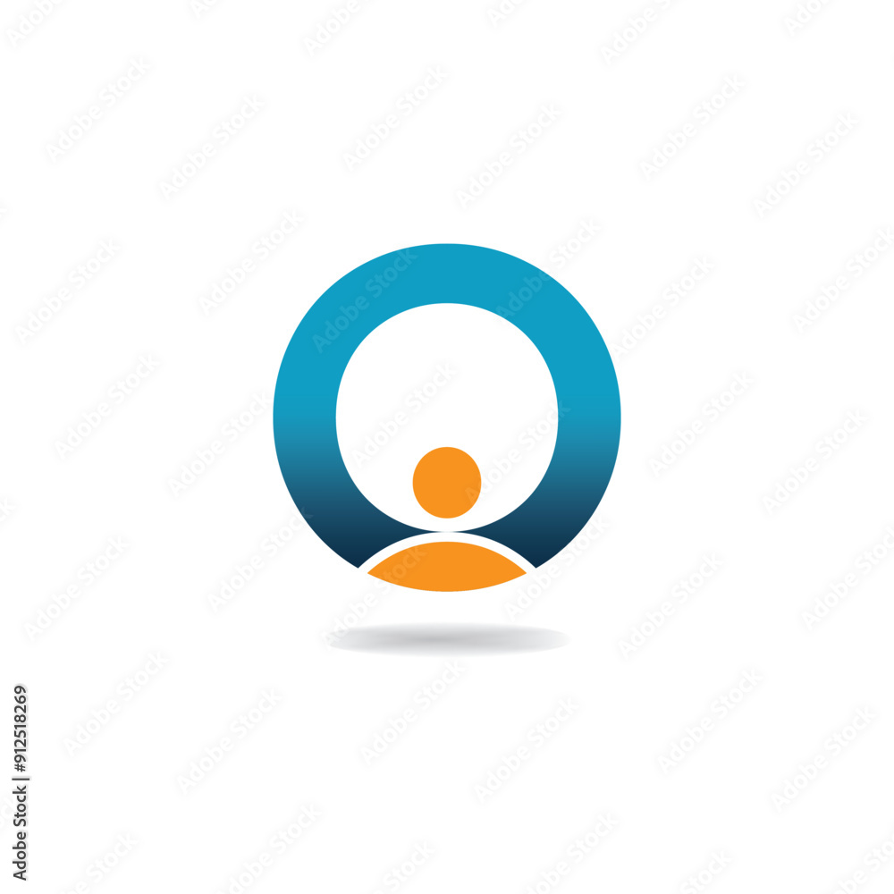 People connect human icon vector professional employee consultant staff ...