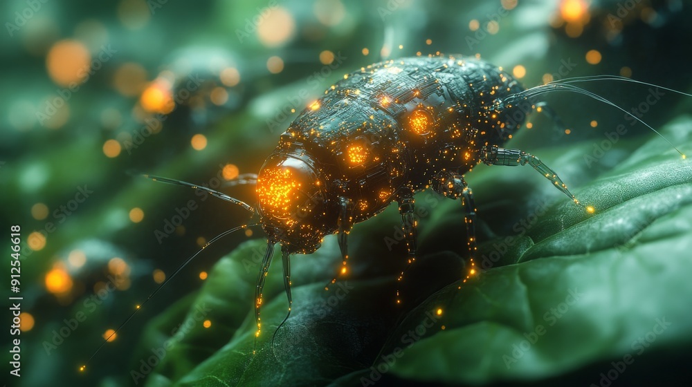 Nano-tech enhanced sleuth dissolving into swarm of microscopic drones ...