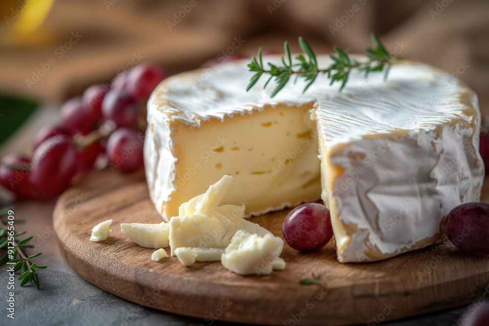 Brie - Soft cheese with a white mold, often from the ?Zle-de-France ...