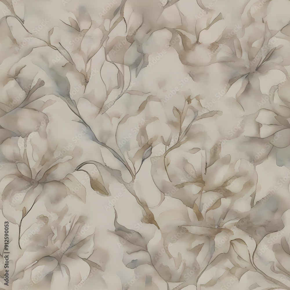 Linen and Petals: A pattern that combines the texture of linen with ...