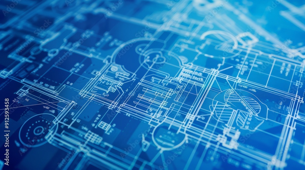The evolution of blueprints from hand-drawn sketches to digital CAD ...