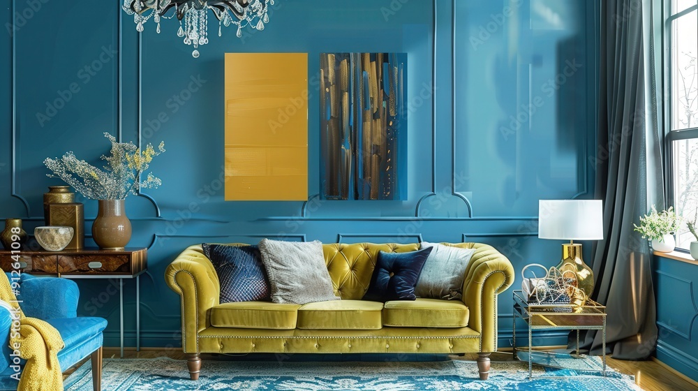 Color schemes set the tone for a living room. What colors do you prefer ...