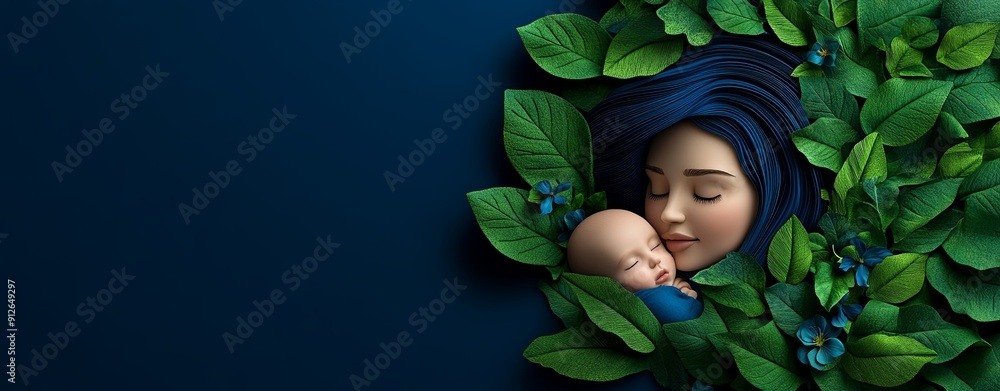 girl in a green dress A nurturing background for World Breastfeeding ...