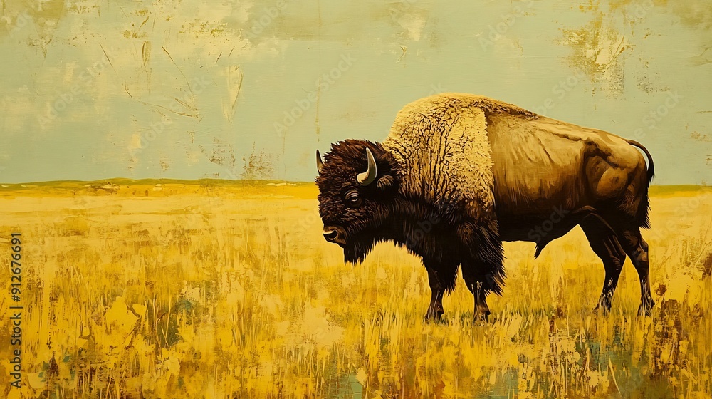 The European bison, also called wisent, is the heaviest land animal ...