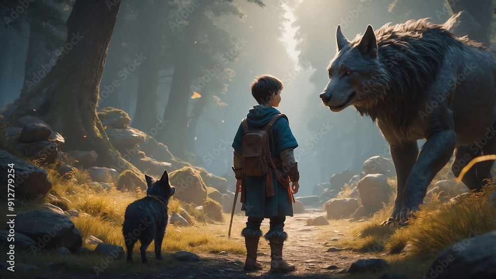 max and the mythic pets a boy caring for mythical crea cinematic ...