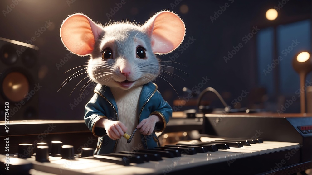 milo the musical mouse a mouse who loves playing diffe cinematic ...