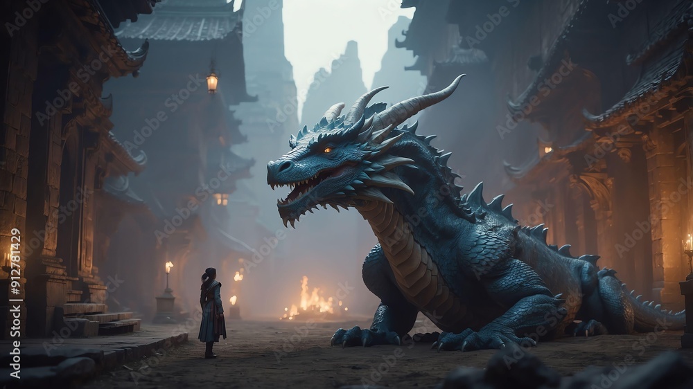 zara the mythical creature a shapeshifting dragon expl cinematic ...