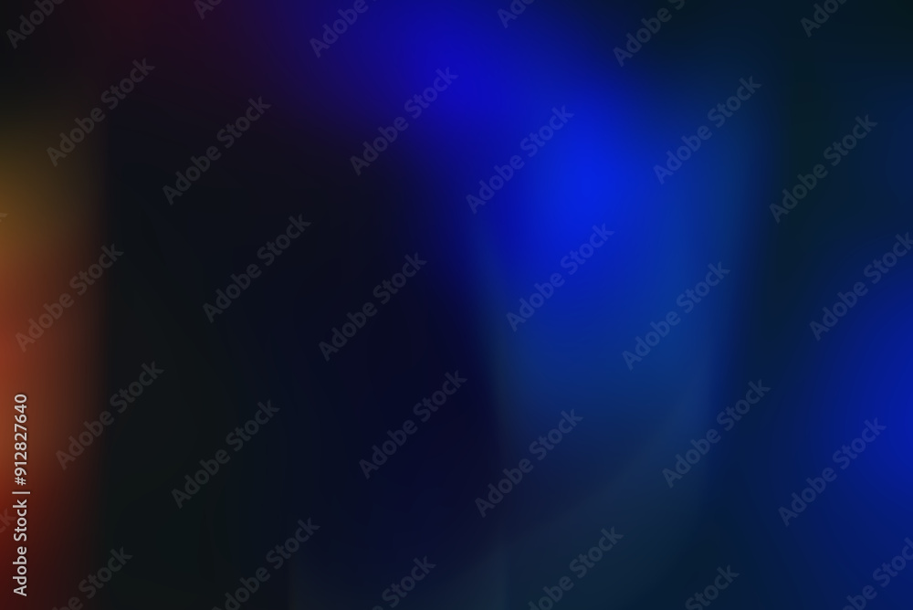 Abstract Blue light Shine Blurred Background for Light Overlay. Light ...
