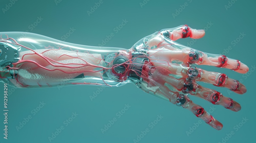 Cyborg Arm Innovation, a stunning blend of technology and biology ...