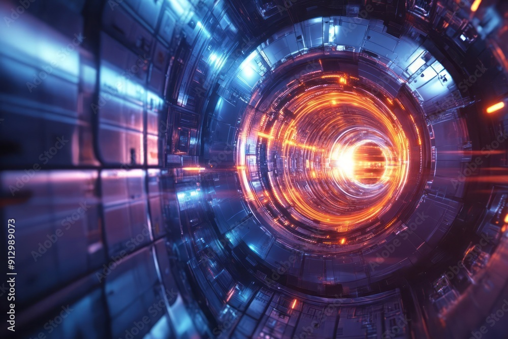 Fusion reactor, tokamak or stellarator, with plasma contained by ... Fusion reactor, tokamak or stellarator, with plasma contained by ...