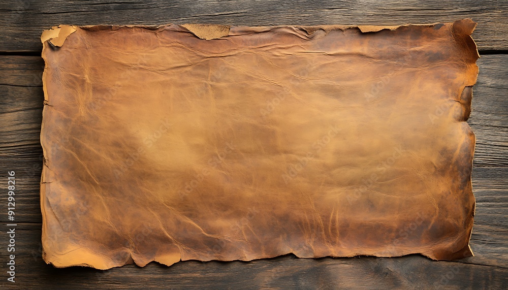 This vintage Old Brown Leather paper texture as a background. Used ...