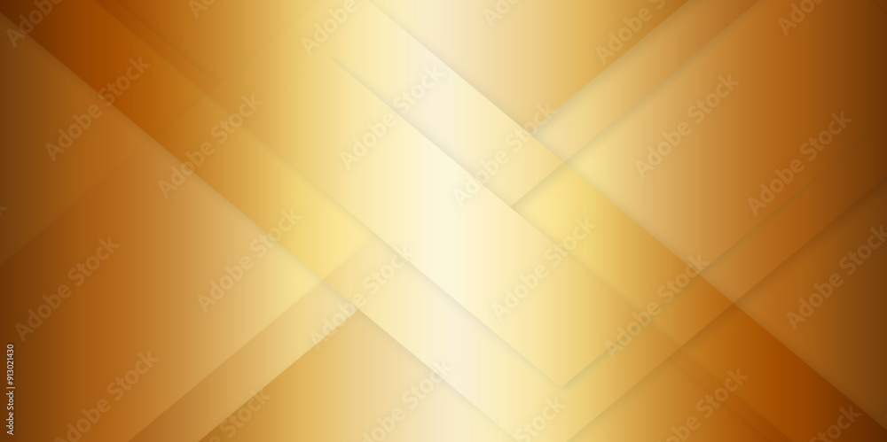 Vecteur Stock Abstract luxury golden banner background. Modern and ...