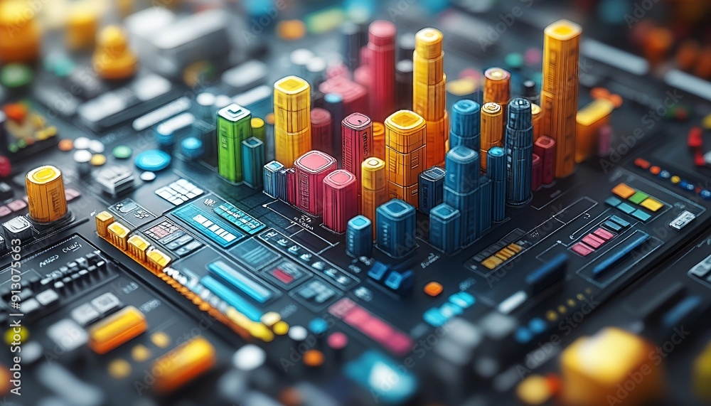 Dynamic Hand-Drawn Business Visualization: Market Segmentation Maps ...